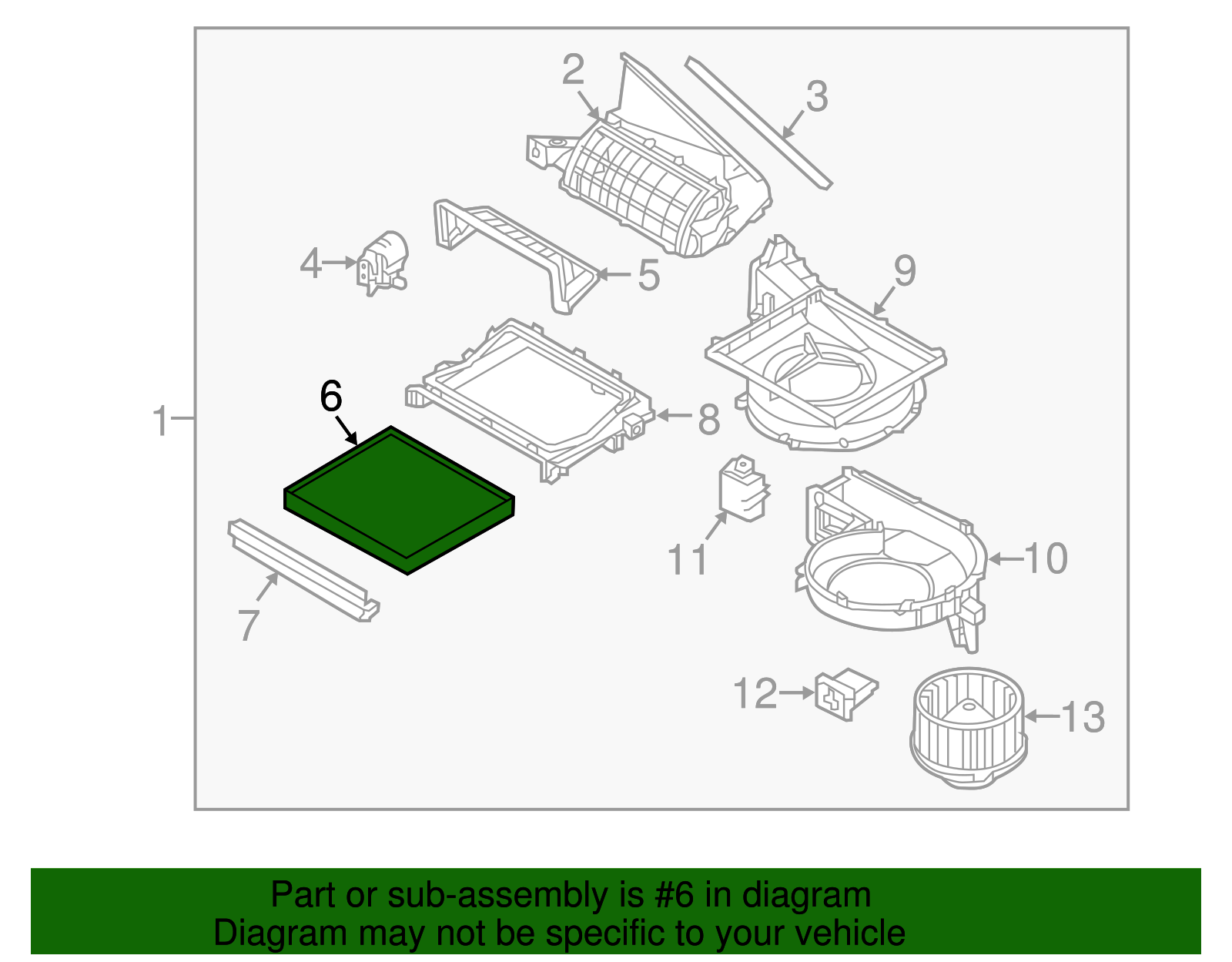 D5C79-AC000 - Air Filter 2016-2020 Kia | Kia.Parts Store