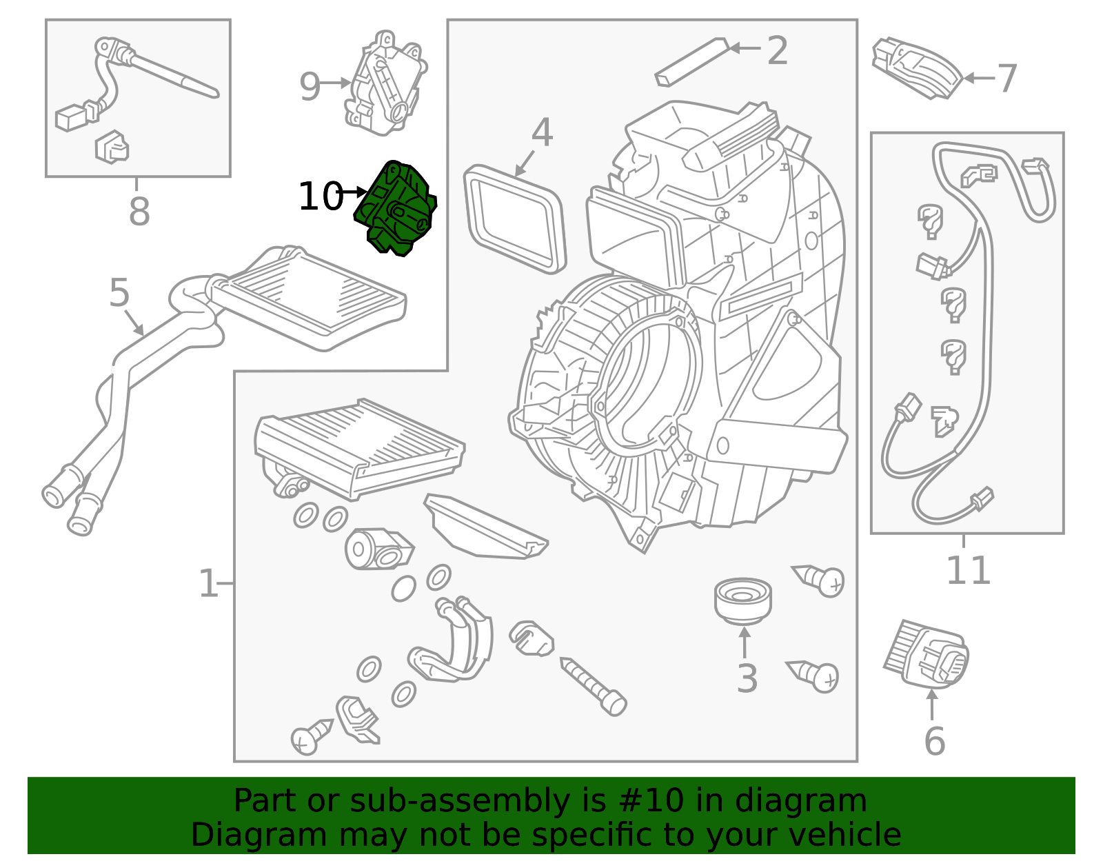 79260-TK8-A42 - Door Actuator 2011-2017 Honda Odyssey | Honda Parts Online