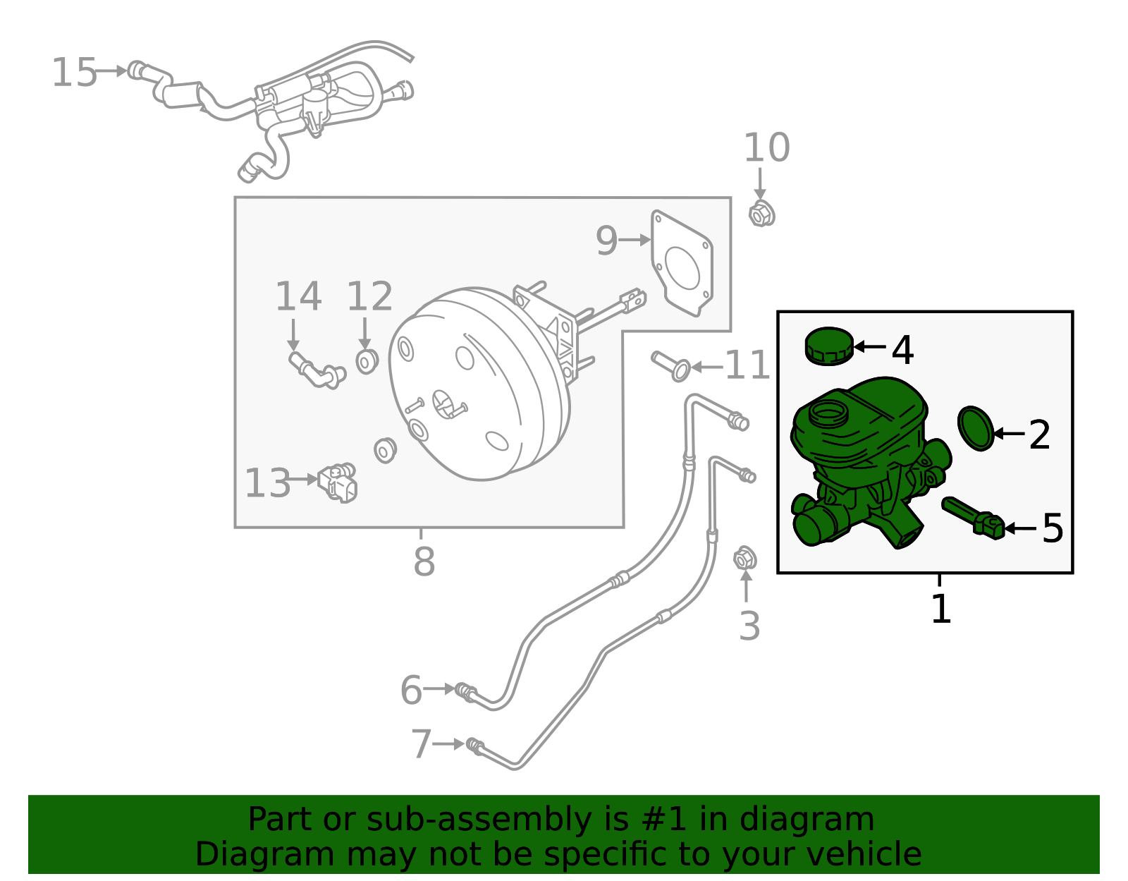 Brake Master Cylinder - OEM Pressure Unit for Ford | AutoNation Parts