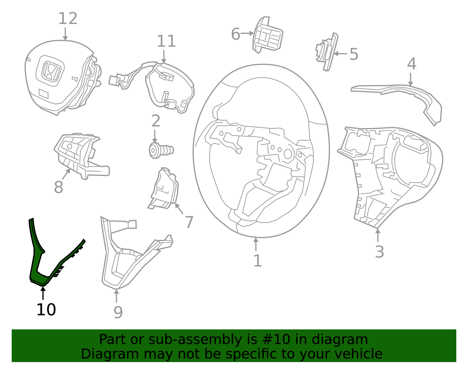78540-TVA-A01ZA - Trim Bezel 2018-2022 Honda | Honda Parts Online