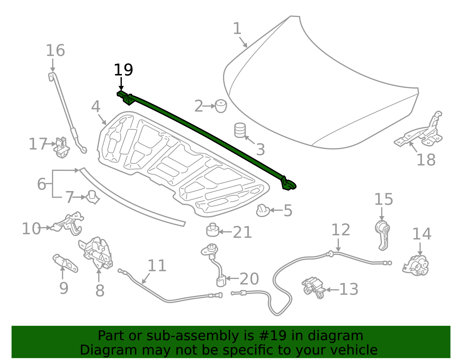 86430-2P000 - Seal To Cowl 2011-2013 Kia Sorento | Kia.Parts Store