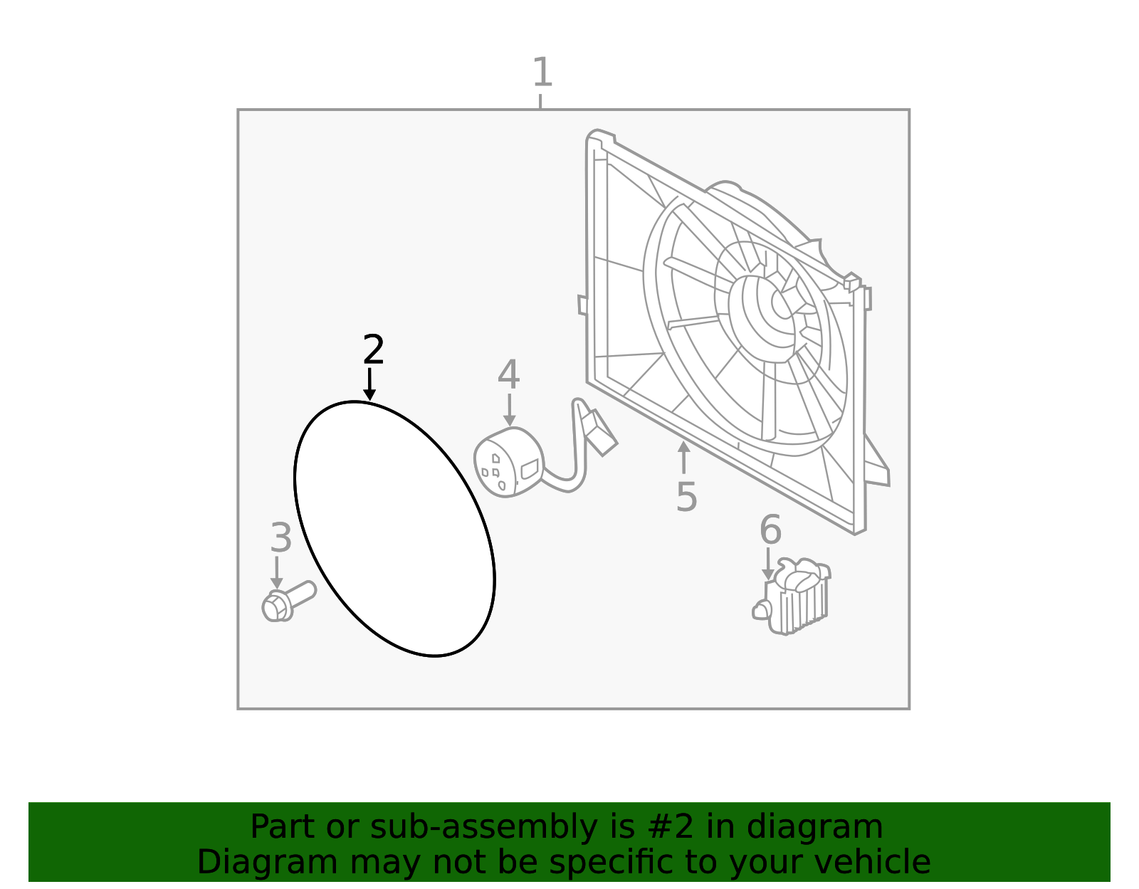 Genuine Fan Blade for 2005-2018 Hyundai | Part# 25231-3K460 | Hyundai ...