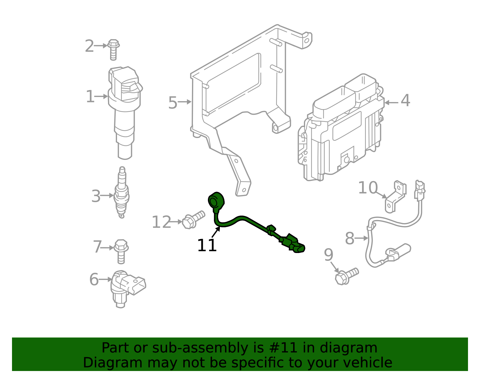 2013-2021 Hyundai Knock Sensor 39250-2B020 | MotorMotor