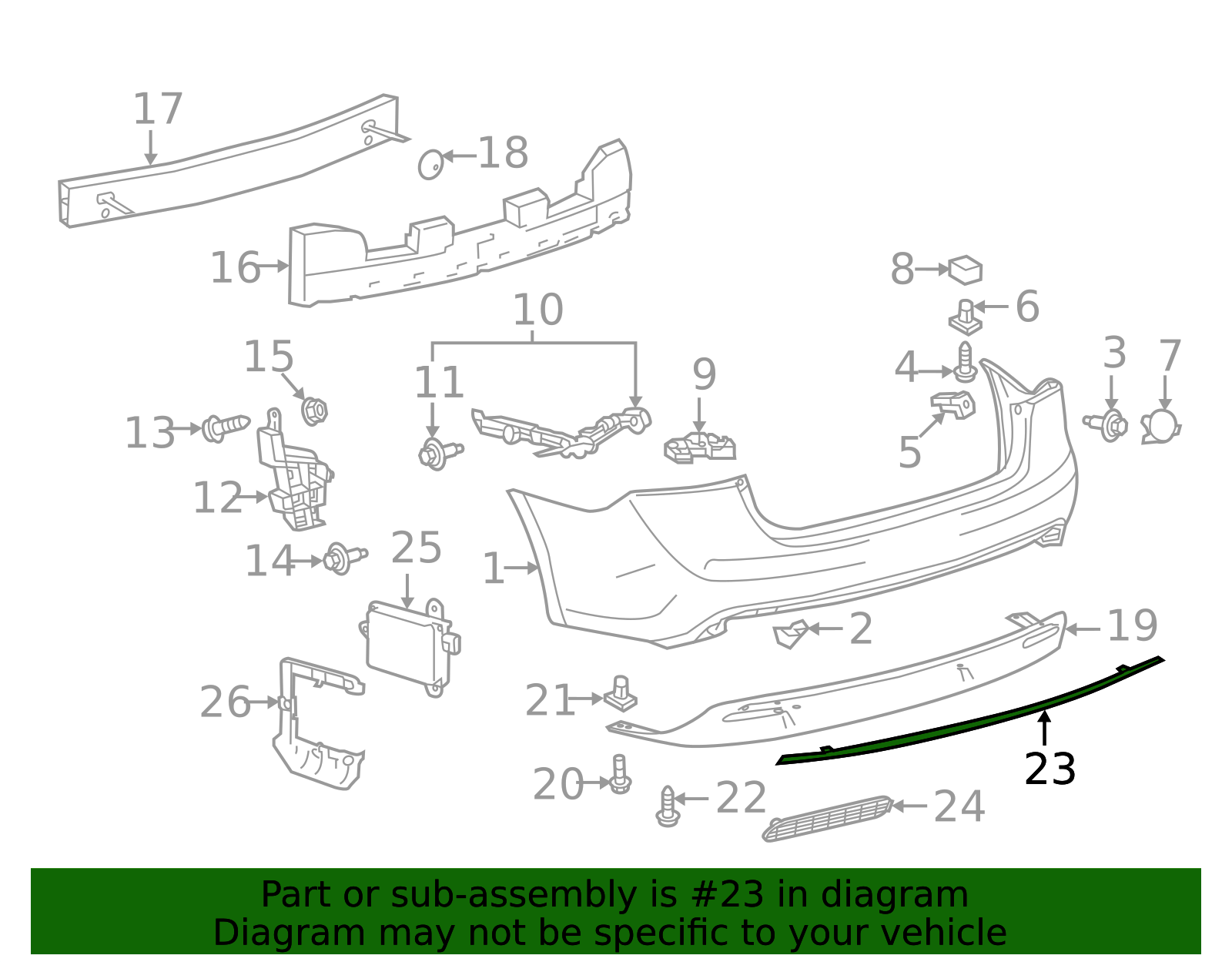 2013-2018 Toyota Avalon Molding 52751-07010 | MotorMotor