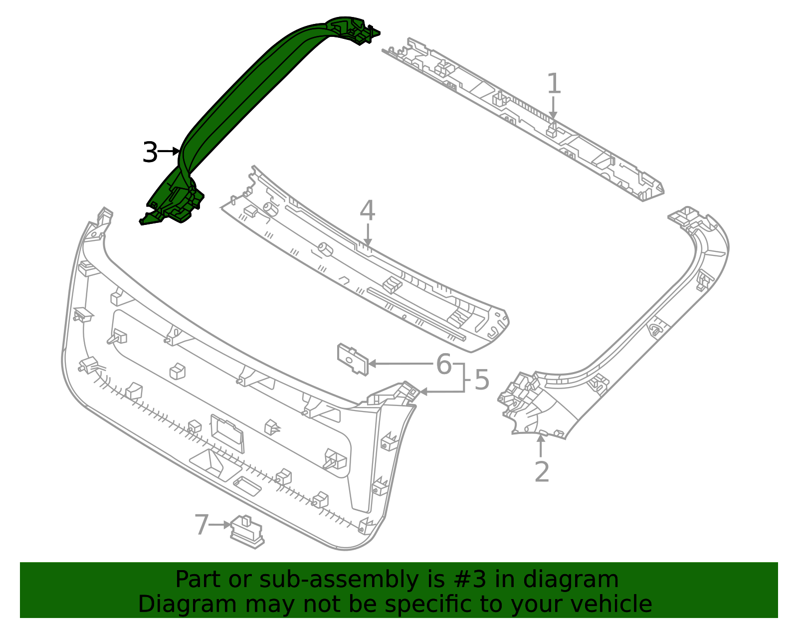 Liftgate Trim - Genuine Rear Hatch Styling Piece | AutoNation Parts