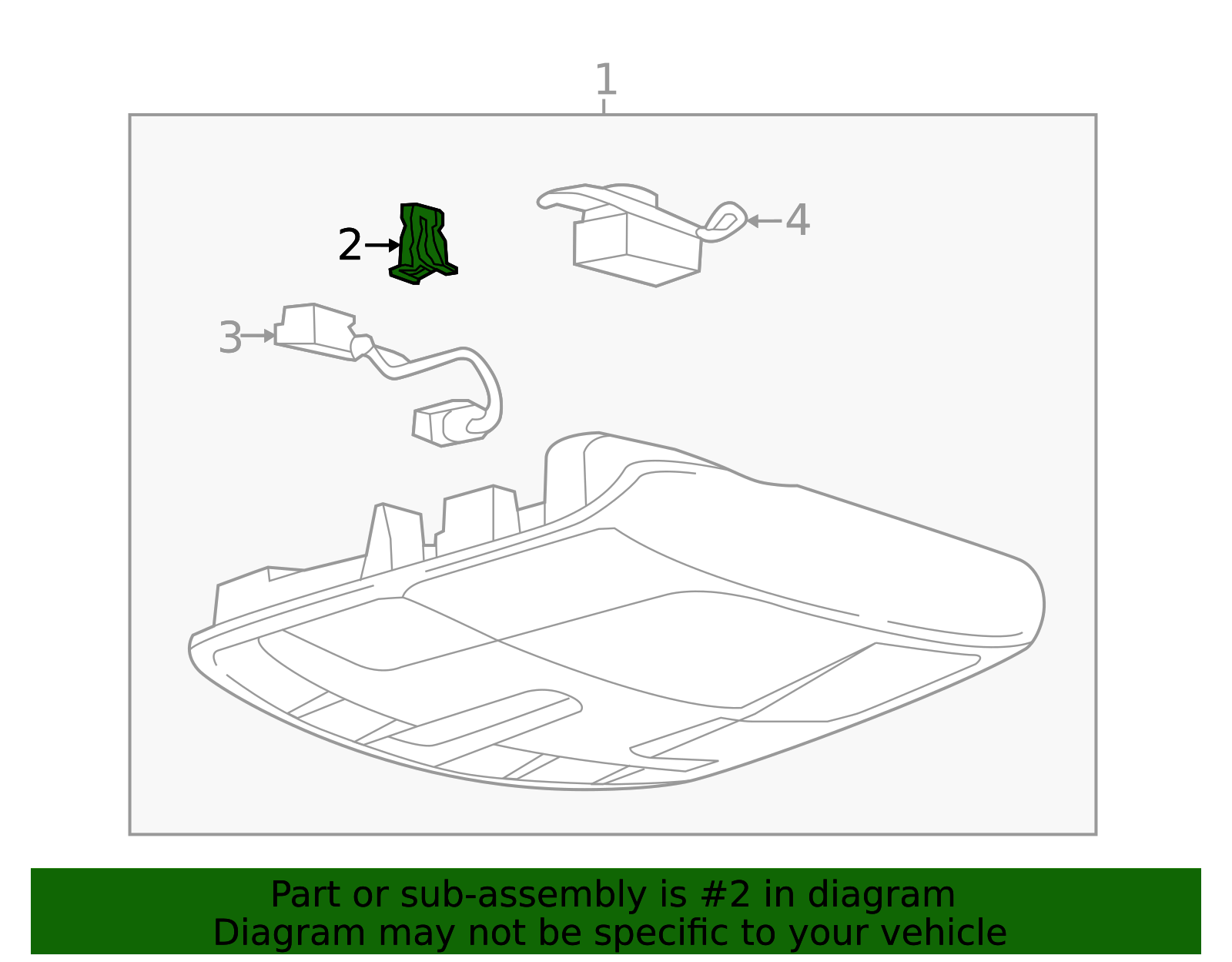 Console Clip W711045-S900 | OEM Ford Parts Online