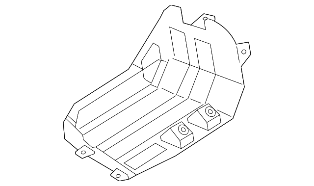 86695-4U500 - Under Cover 2014-2016 Kia Optima | Kia.Parts Store