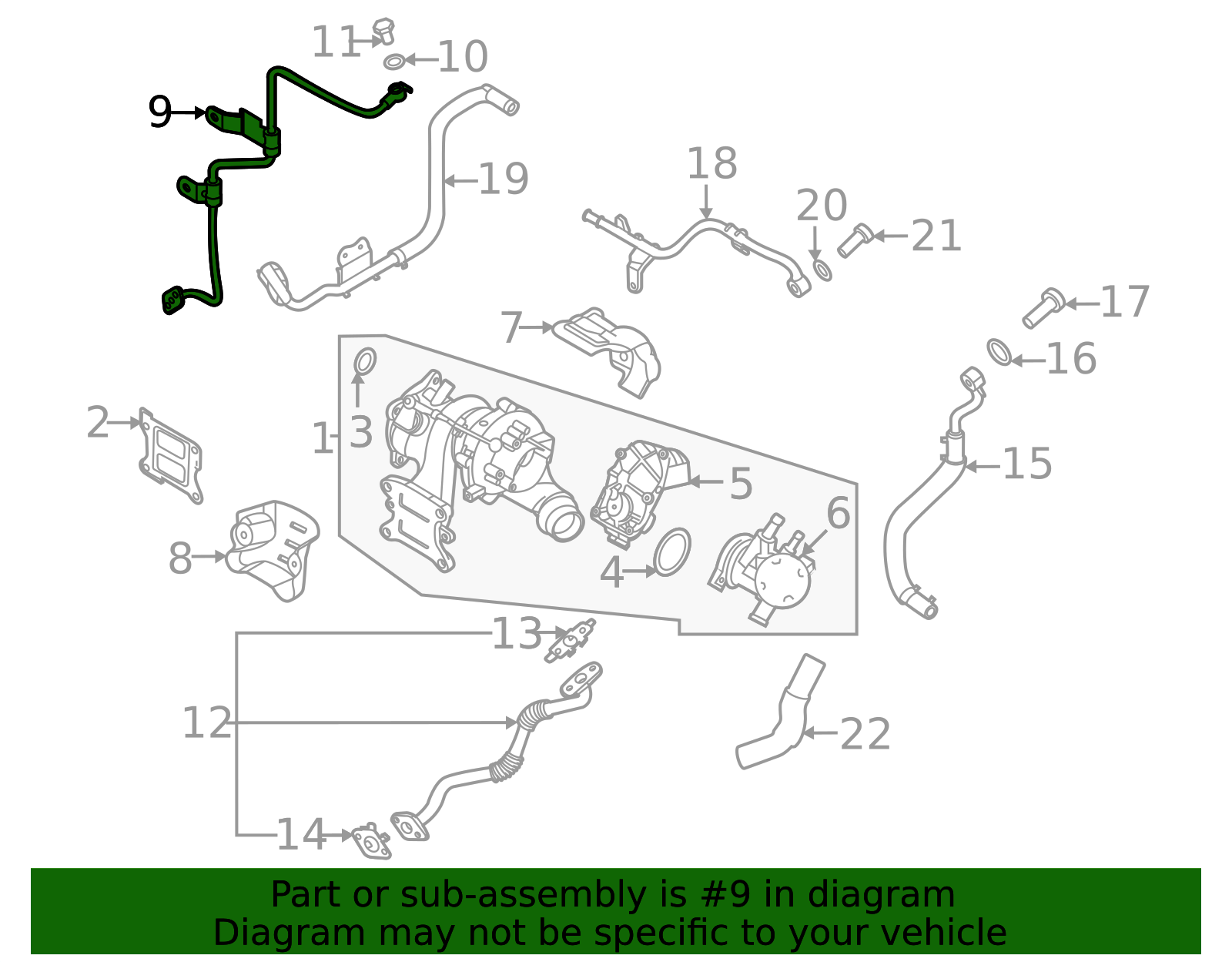 2021-2025 Hyundai Oil Feed Tube 28240-2M810 | MotorMotor