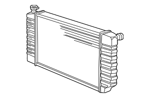 1994-2000 GM Radiator 89019344 | Applegate Chevrolet Parts