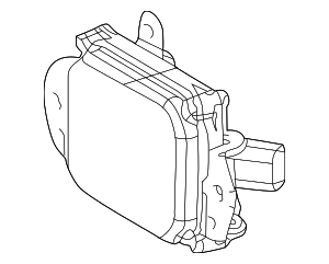 Genuine Toyota Millimeter Wave Radar Sensor part# 88210-02020 for 2019 ...