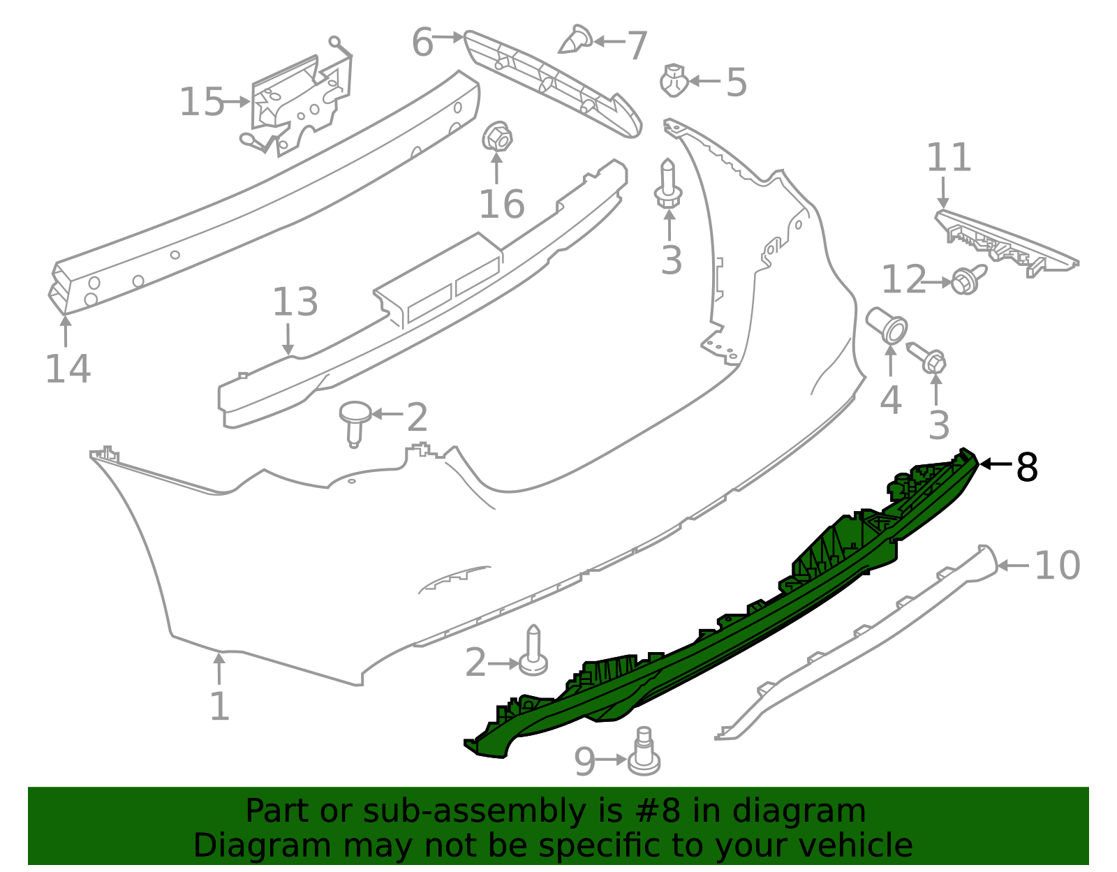 2019-2023 Nissan Maxima Lower Bumper 850B2-9DJ0E | Bill Kay Nissan Parts