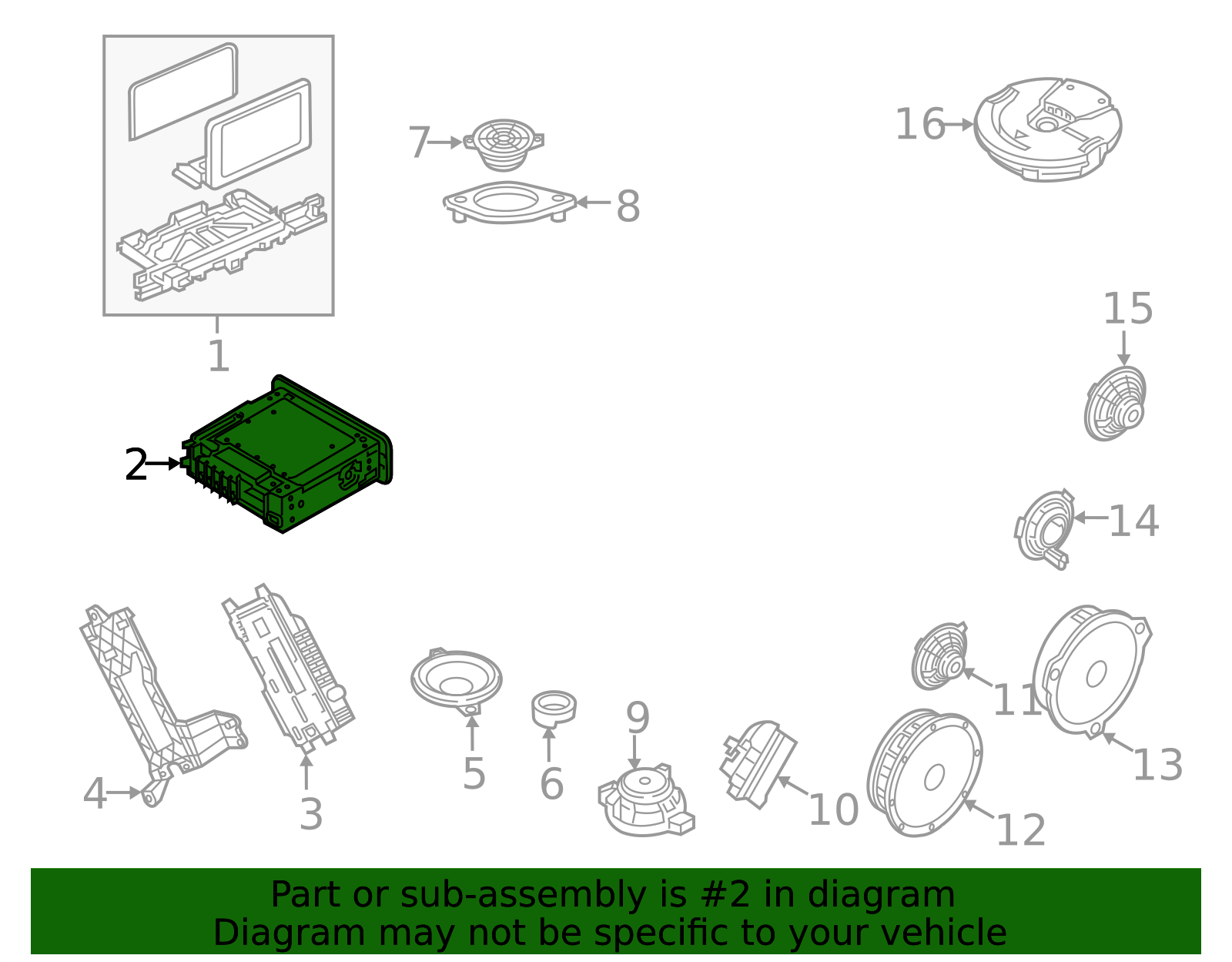 80A-035-050-F - Audi Control Module 2024 Audi | Performance Auto Parts