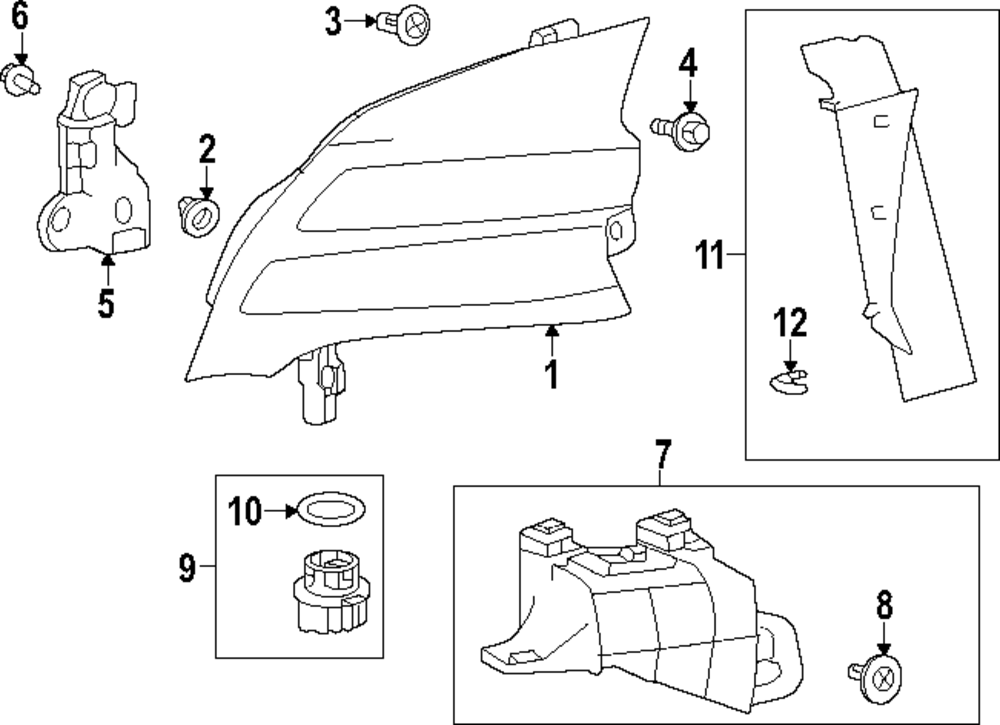 2023-2025 Toyota Retainer 52563-47030 | Toyota Parts Center