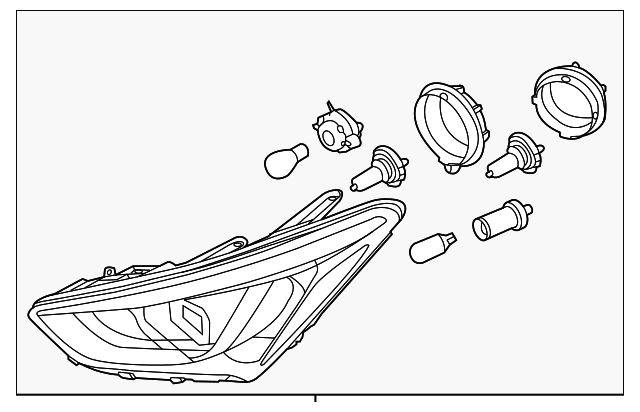 2013-2016 Hyundai Santa Fe Sport Composite Assembly 92101-4Z010 | OEM ...