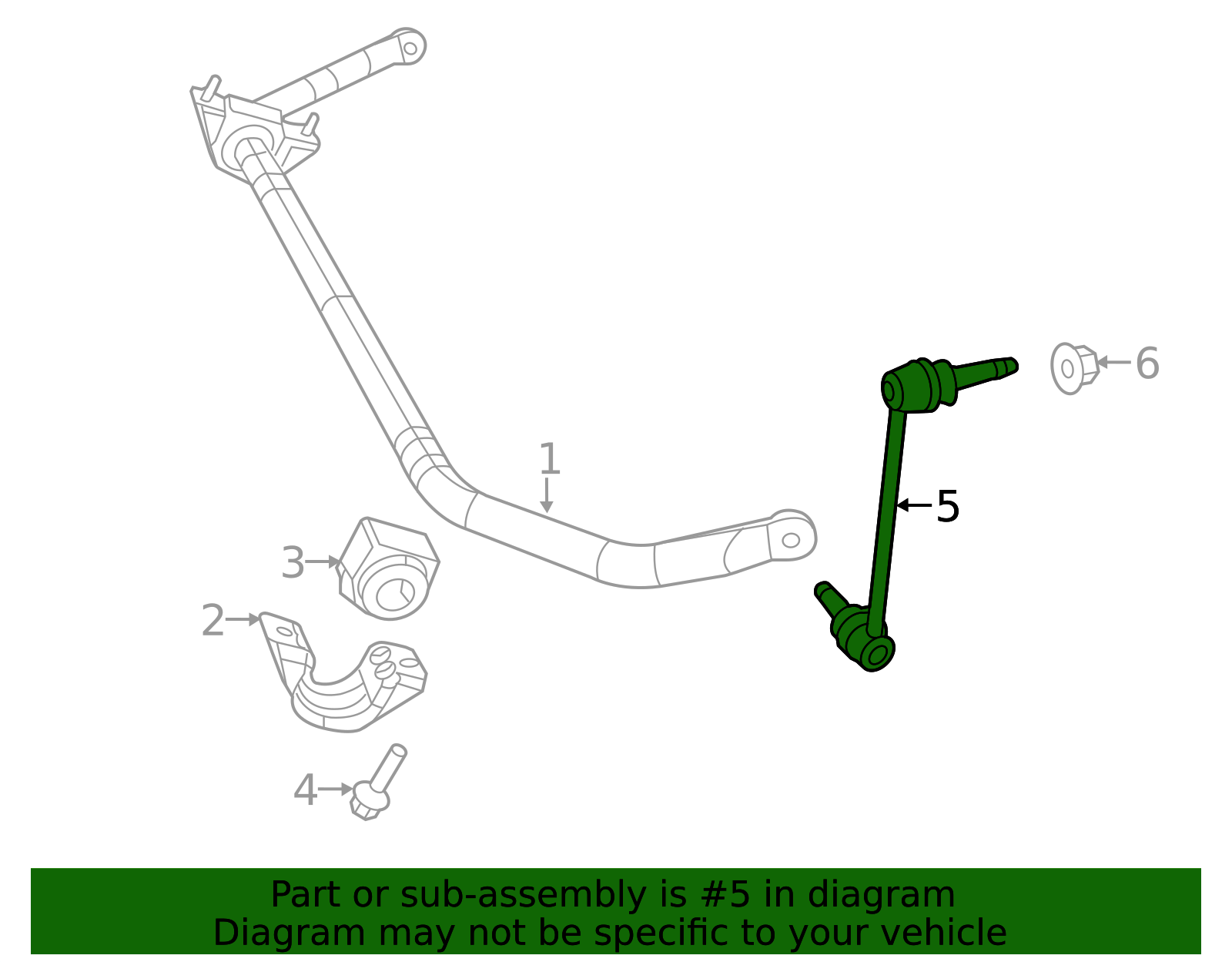 Stabilizer Link 04782952AD | Mopar Parts Canada