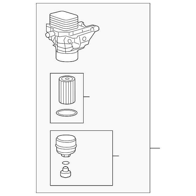 2015 Audi A3 Oil Filter Housing 03N-115-389-A | OEM Parts Online