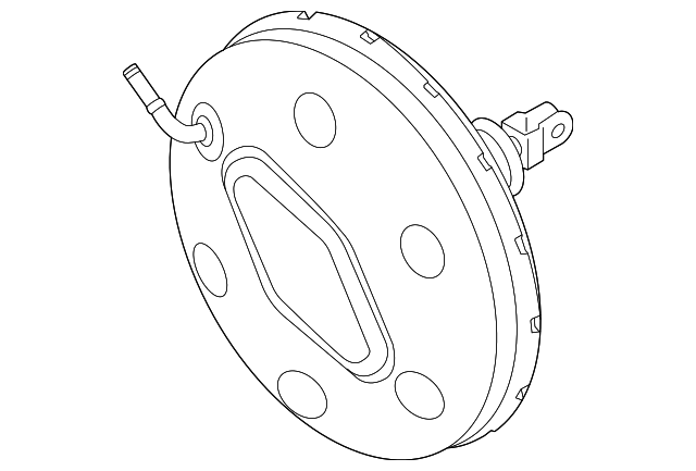 59110-Q5110 - Kia Power Brake Booster 2021-2025 Kia Seltos ...