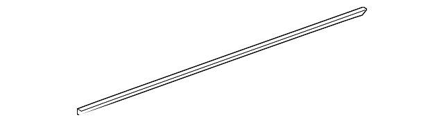 2000-2007 GM Side Door Lower Auxiliary Weatherstrip 15758049 GM ...