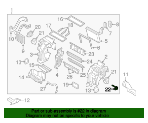 97614-3S100 - A/C Evaporator Temperature Sensor 2011-2016 Kia | Kia ...