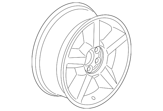 2010-2014 Chevrolet 20x8.5-Inch-Inch Aluminum 5-Spoke Wheel 09598754 GM ...