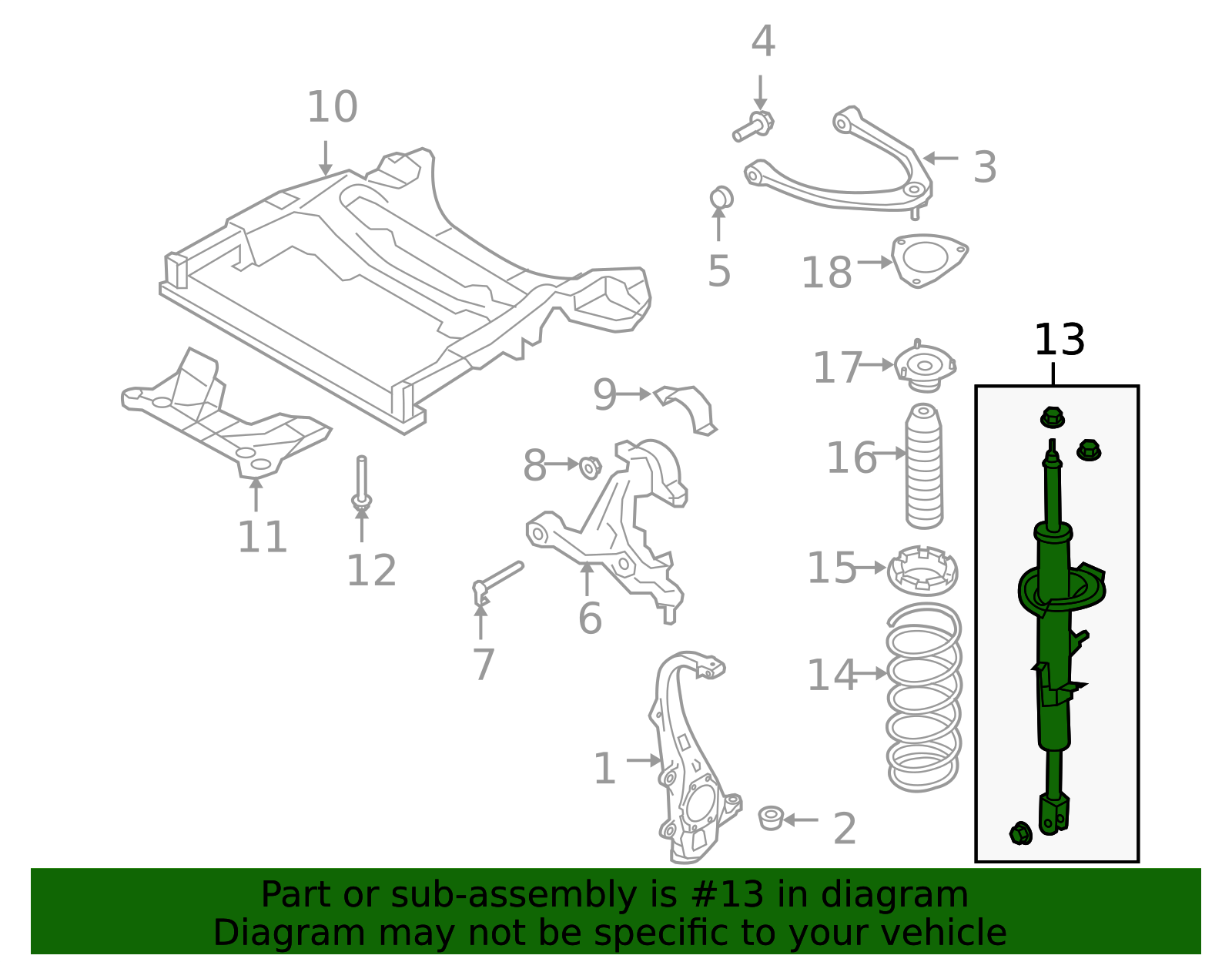 E6C001BD0KNW - Value Advantage™ COMPLETE STRUT ASSY WITH SPRING / MT ...