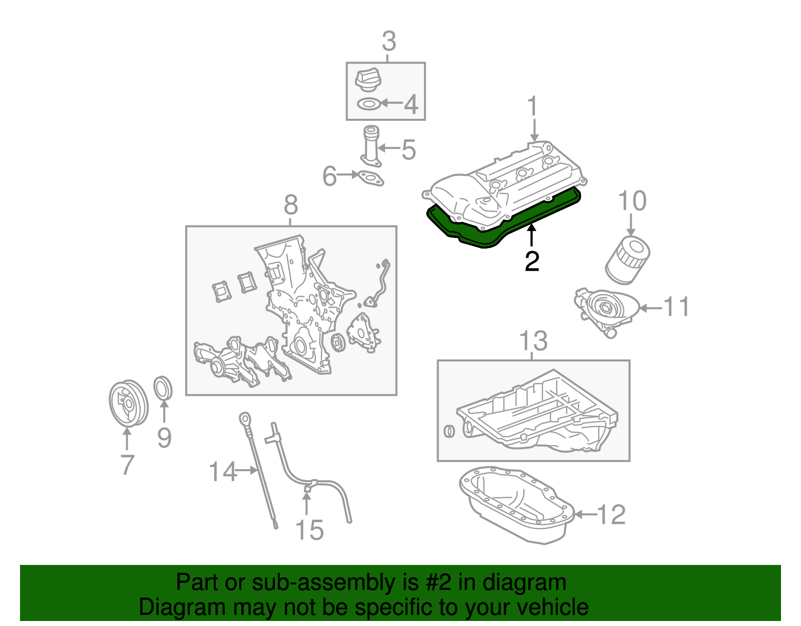 11214-AD010 - Gasket - 2003-2015 Toyota | Conicelli Toyota
