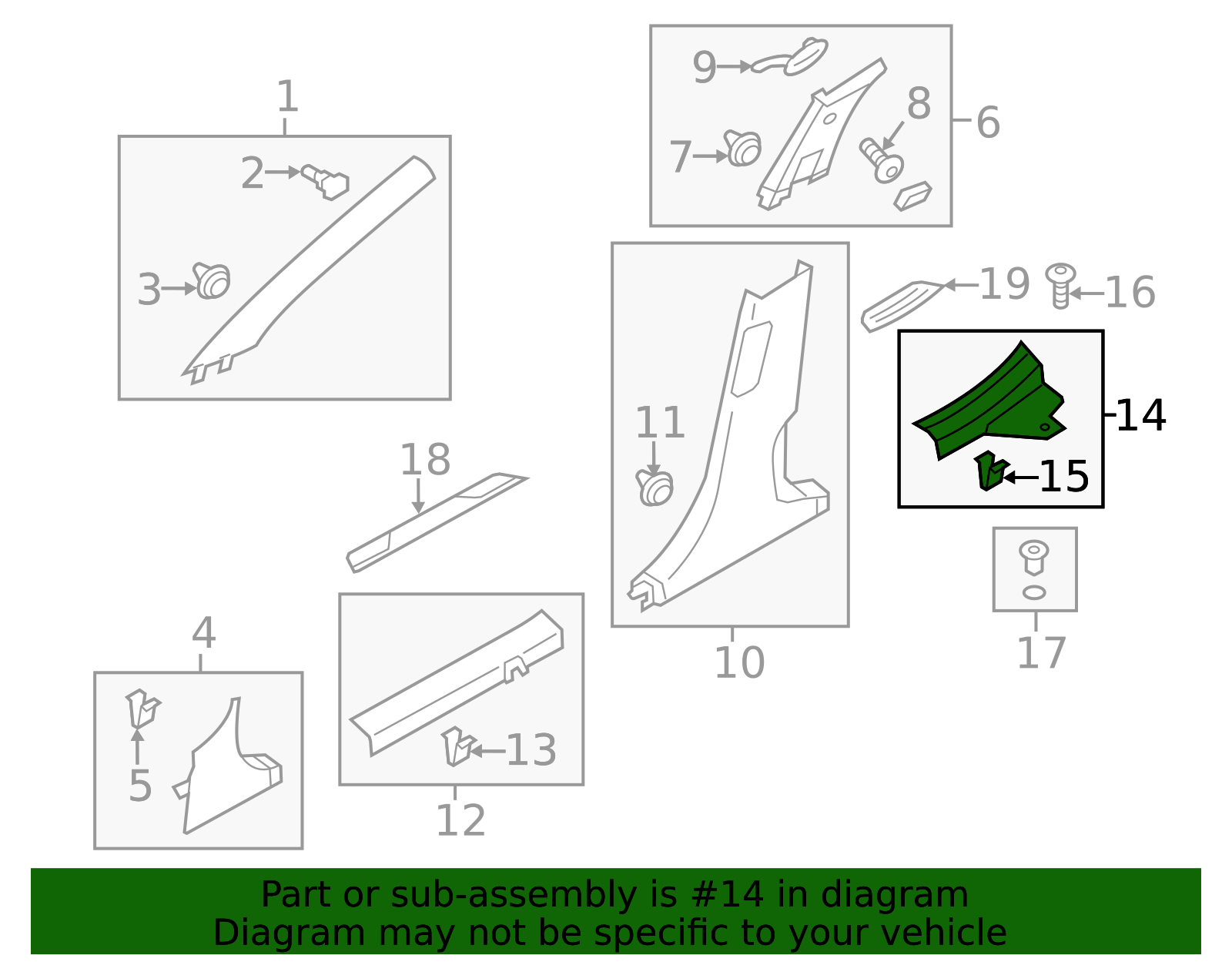 2012-2017 Hyundai Veloster Rear Sill Plate 85876-2V000-RY | MotorMotor