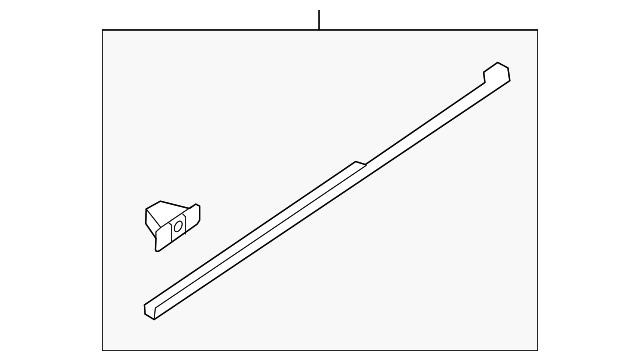 87772-C1000 - Trim Molding 2015-2017 Hyundai Sonata | Hyundai Parts Pro