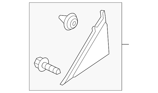 2015-2019 Hyundai Sonata Corner Trim 86190-C1000 | OEM Parts Online