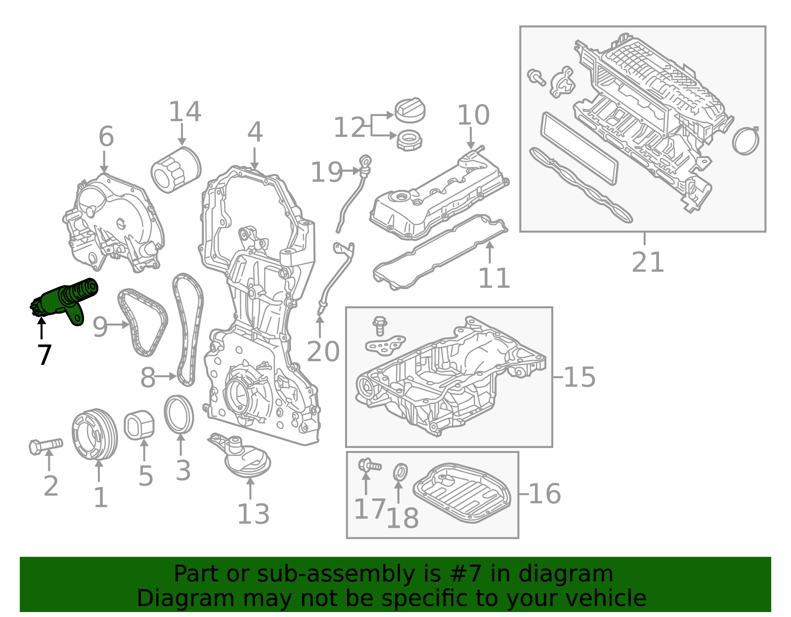 23796-3JV3A - Engine Variable Valve Timing (Vvt) Solenoid - 2014-2025 ...