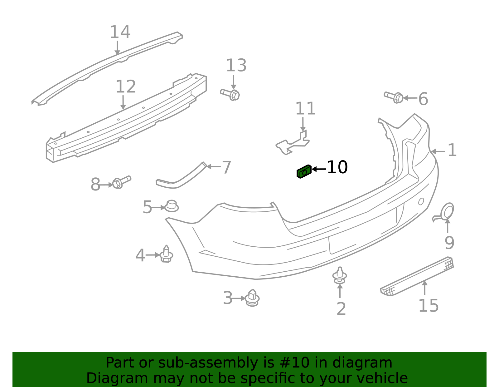 MB325163 - License Bracket 2001-2017 Mitsubishi | Mitsubishi Direct Parts