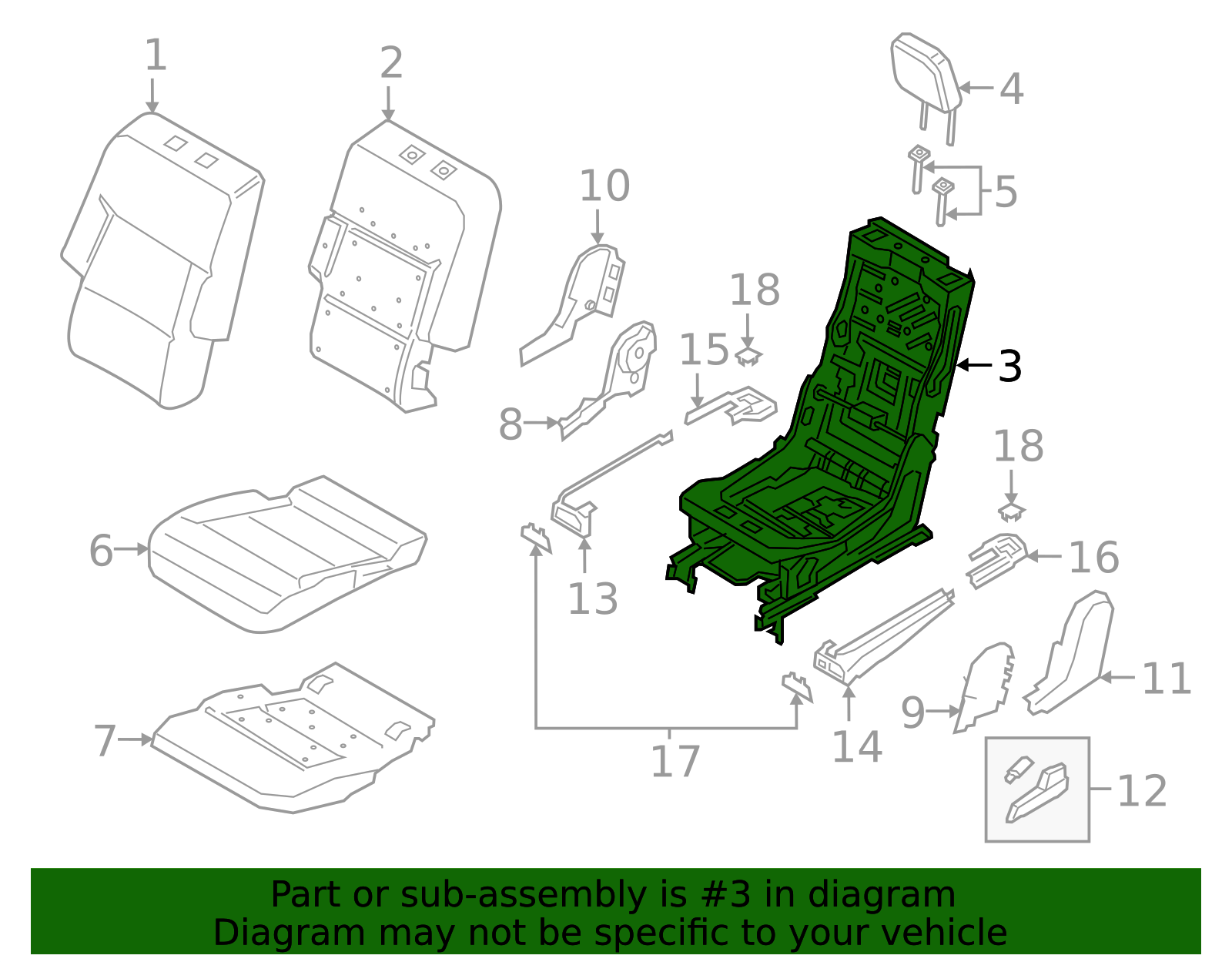 2020-2024 Ford Explorer | Frame Assembly | L1MZ-99613A10-CM | Walls ...