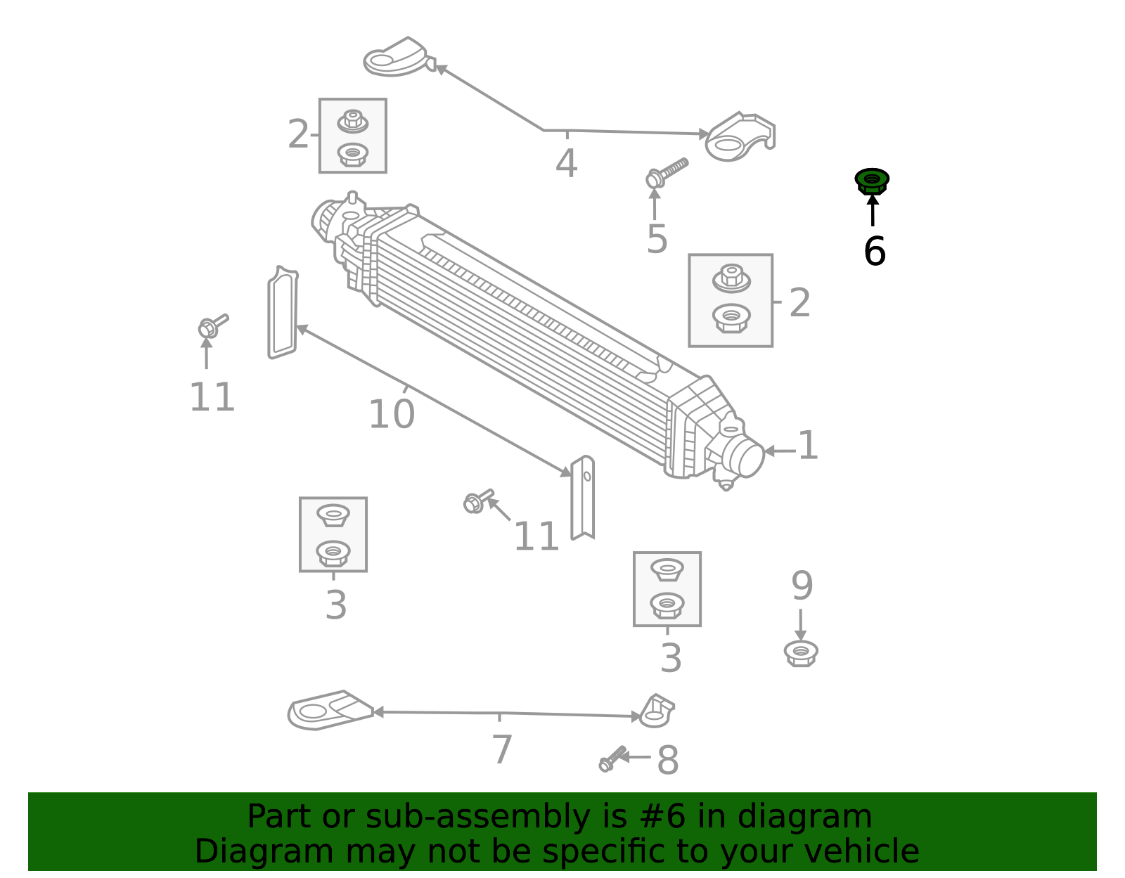 2015-2026 Kia Thermostat Unit Nut 13386-06007K | TascaParts.com