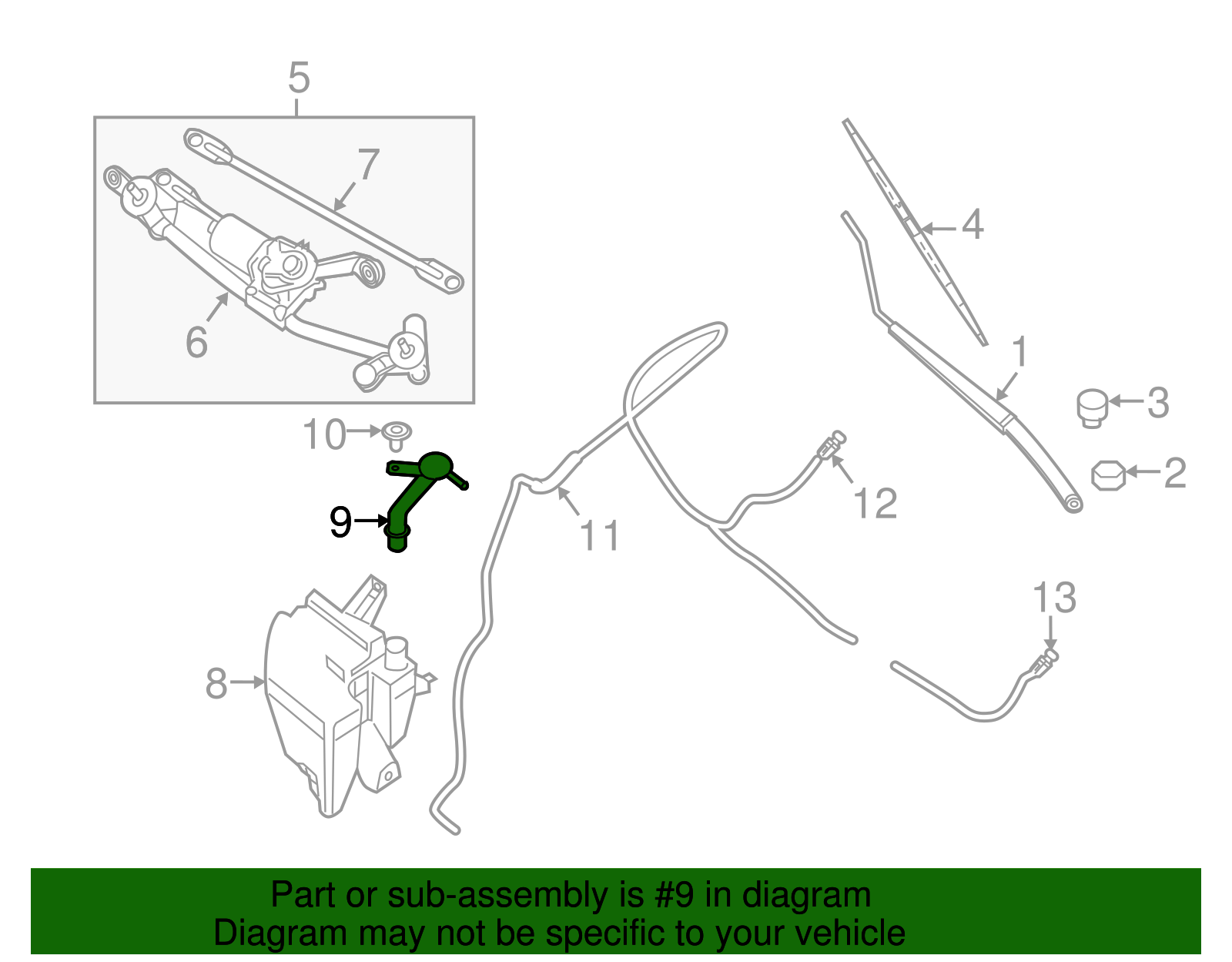 2013-2019 Nissan Sentra Filler Tube 28915-3SG0A | Bill Kay Nissan Parts