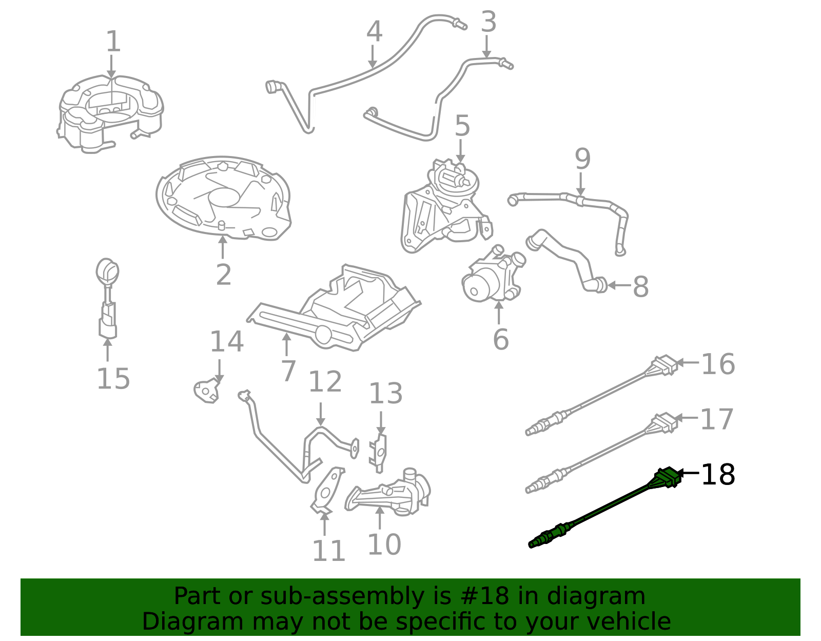 06A-906-262-CK - High-Quality Oxygen Sensor for 2005-2014 Volkswagen ...