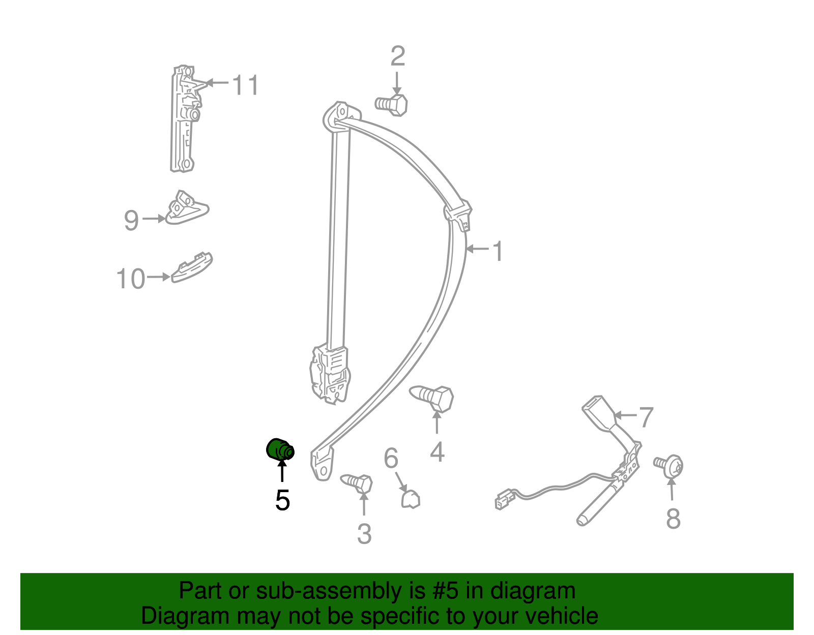 2004-2006 Pontiac GTO Belt & Retractor Spacer 92105386 | Capital Chevy ...