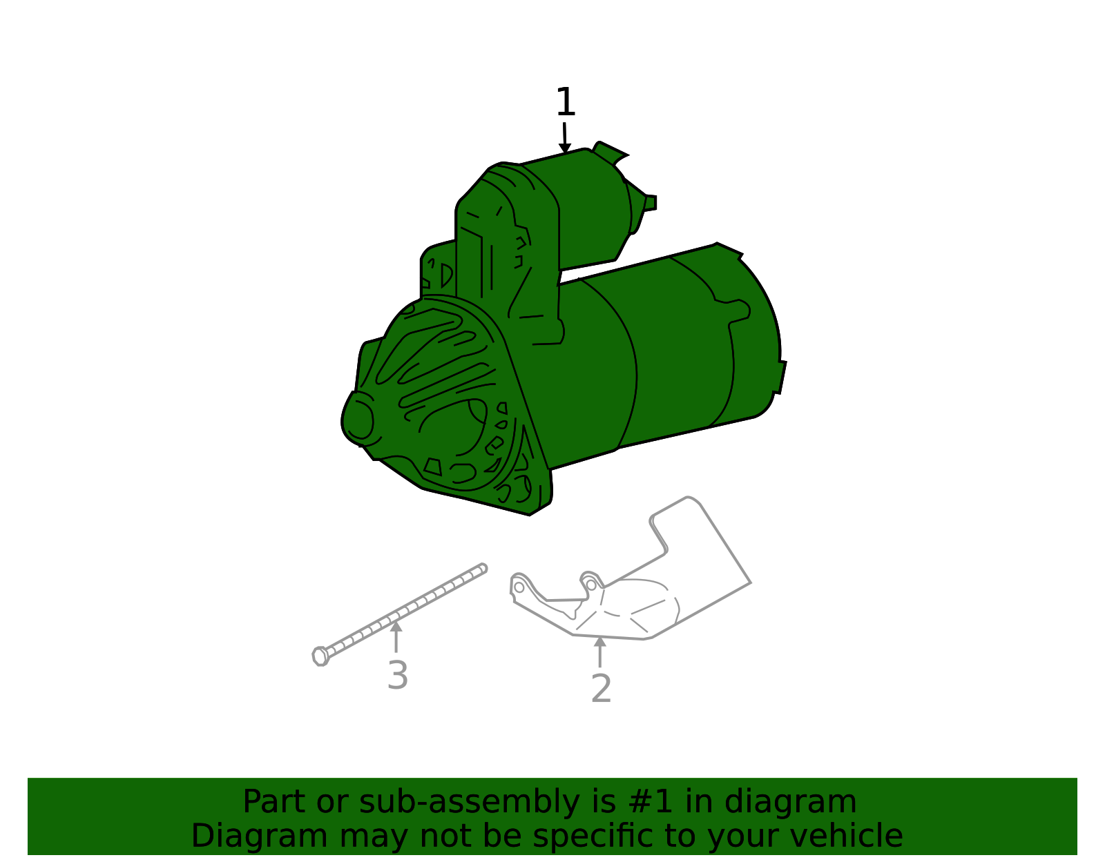 36100-35900RU - Starter 2003-2006 Kia Sorento | Kia.Parts Store