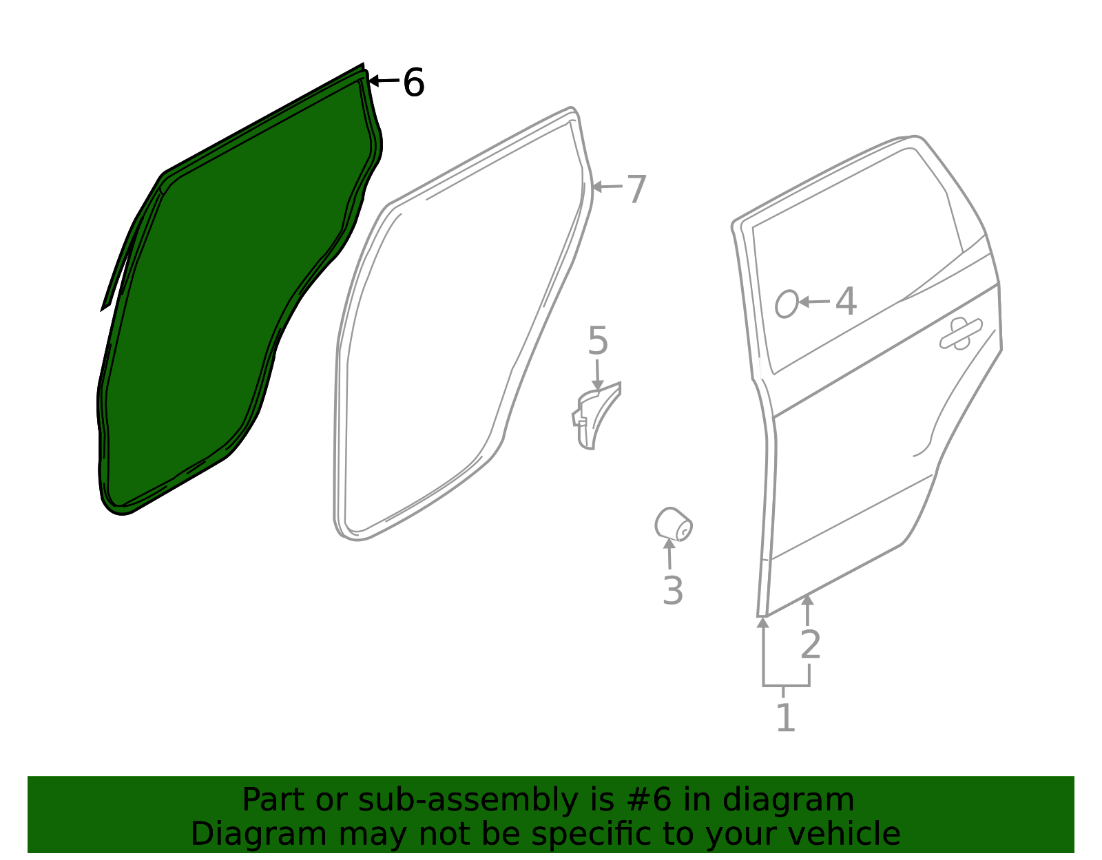 2010-2015 Hyundai Tucson Door Weather-Strip 83130-2S000 | MotorMotor