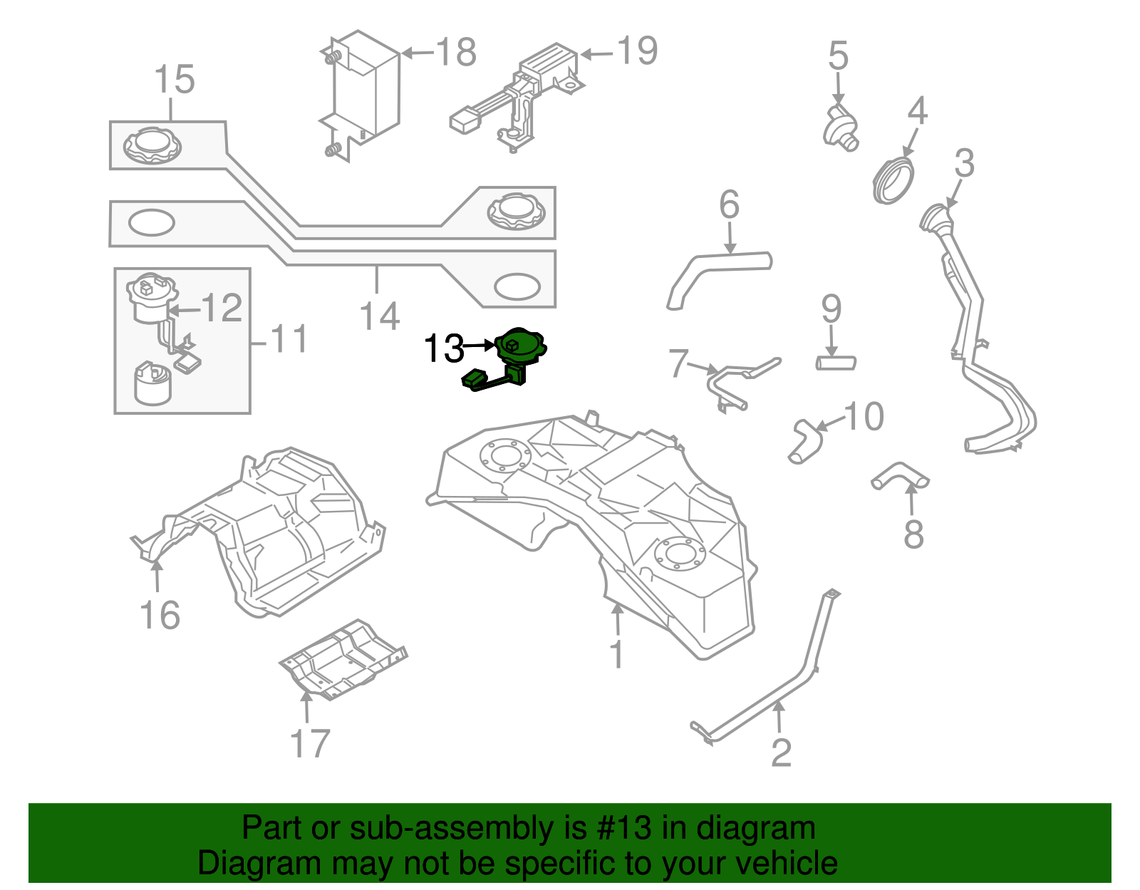 25060-AL51A - Fuel Gauge Sending Unit 2003-2009 Infiniti | INFINITI ...
