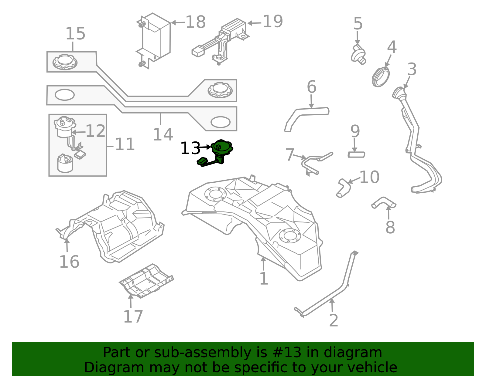 25060-AL51A - Fuel Gauge Sending Unit Infiniti Wholesale Direct