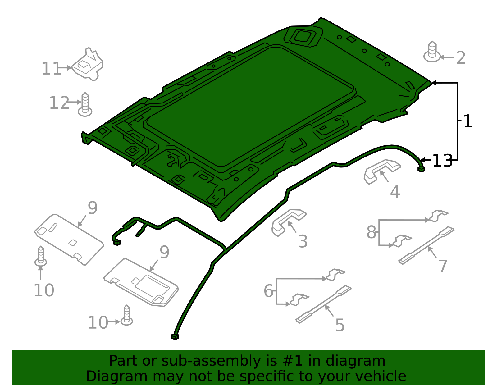 Headliner - Replace Sagging Interiors with OEM Fit | AutoNation Parts