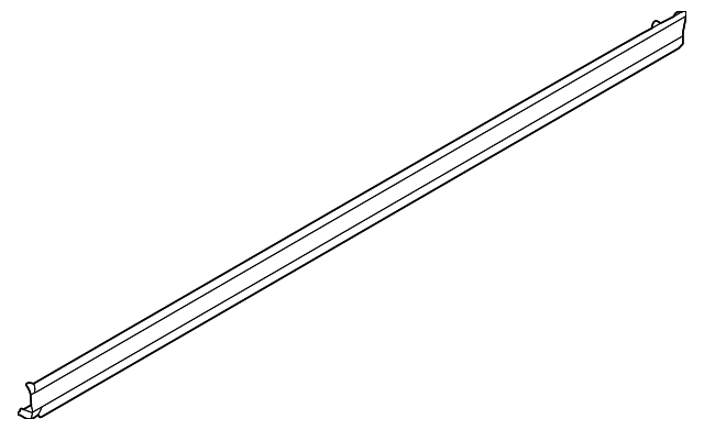 2021-2023 Hyundai Santa Fe Rocker Molding 87751-S1000-CA | QuirkParts