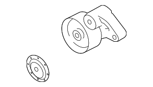 2009-2018 Porsche Tension Pulley 948-102-403-75 | OEM Parts Online