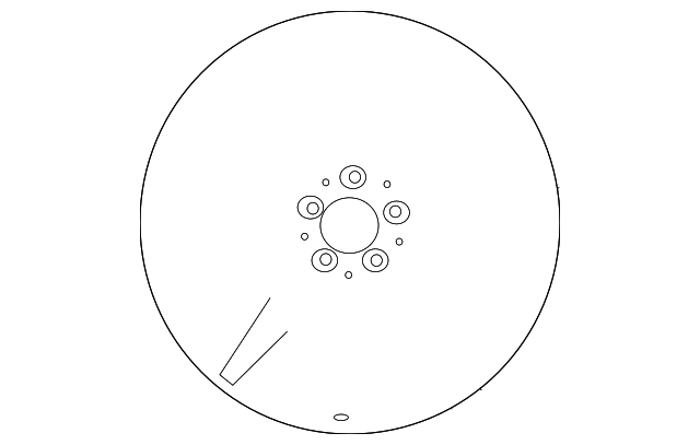 213-401-21-00-7X23 - Wheel AMG 5-Twin-Spoke 48.3 Cm (19 Inch) 2017-2021 ...