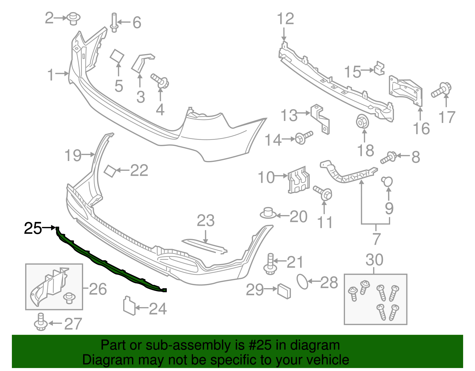 86665-C6010 - Skid Plate 2016-2018 Kia Sorento | Genuine Kia Parts