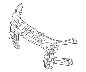 9078805600 - Radiator Support 2023-2024 Mercedes-Benz | Mercedes-Benz ...