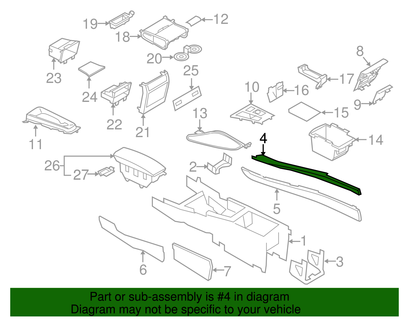 51-16-6-836-509 - 2015-2019 BMW X6 - Upper Trim Panel | BMWPartsHub