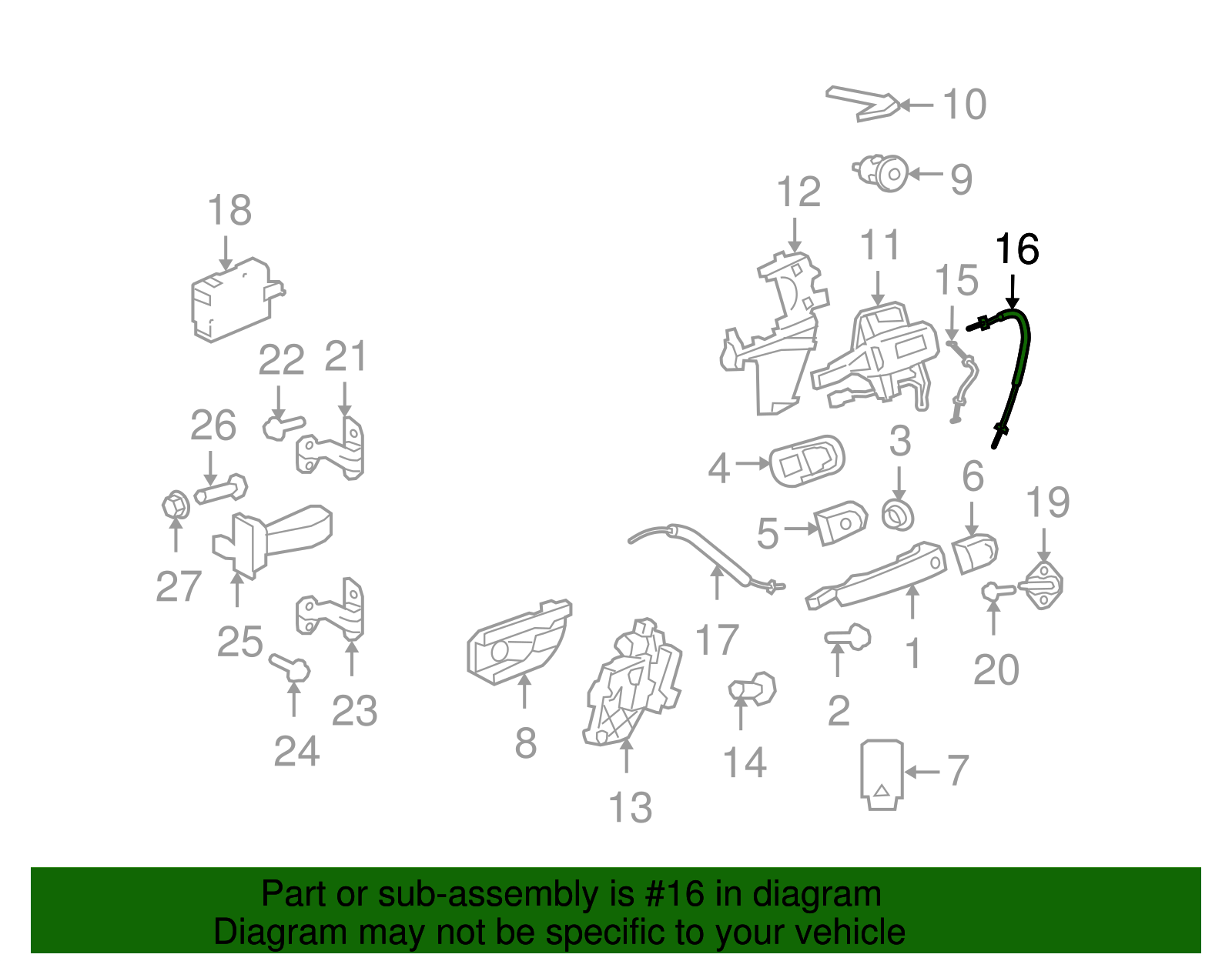 2007-2015 Jaguar Cable Assembly C2P14340 | JaguarParts.com