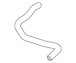 2014-2019 Chevrolet Corvette Radiator Outlet Hose 84318671 | Capital ...