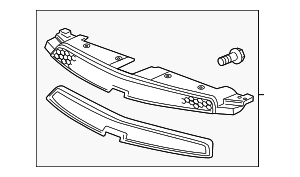 96981100 - Front Upper Grille 2011-2014 Chevrolet Cruze | Chevrolet ...
